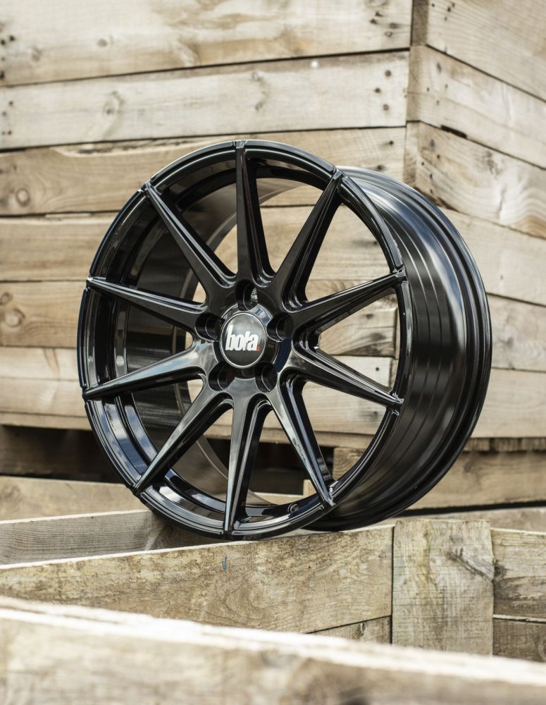 BM Autosport - New 19 Inch BOLA CSR Alloy Wheels In Gloss Black, Flow Fo...