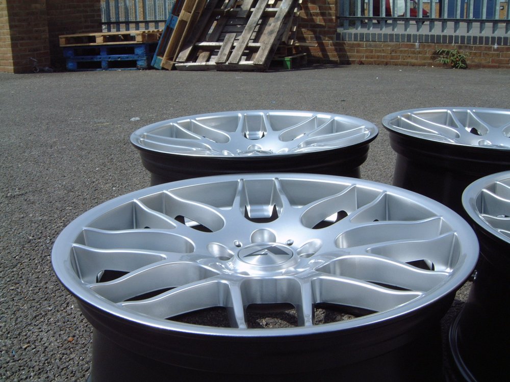 BM Autosport - NEW 19 INCH ATOMIC CSL ALLOY WHEELS IN HYPER SILVER, WITH...