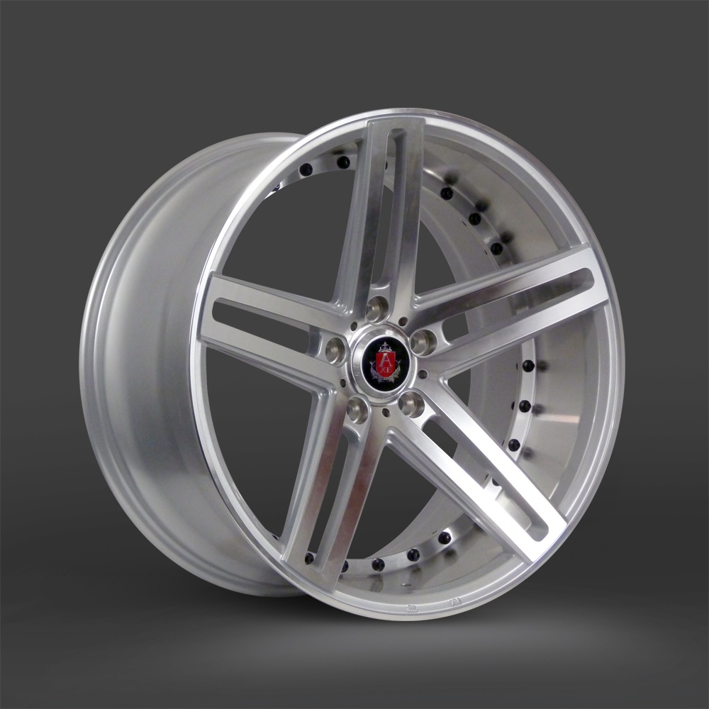 BM Autosport - NEW 20 INCH AXE EX20 ALLOY WHEELS IN SILVER WITH POLISHED...