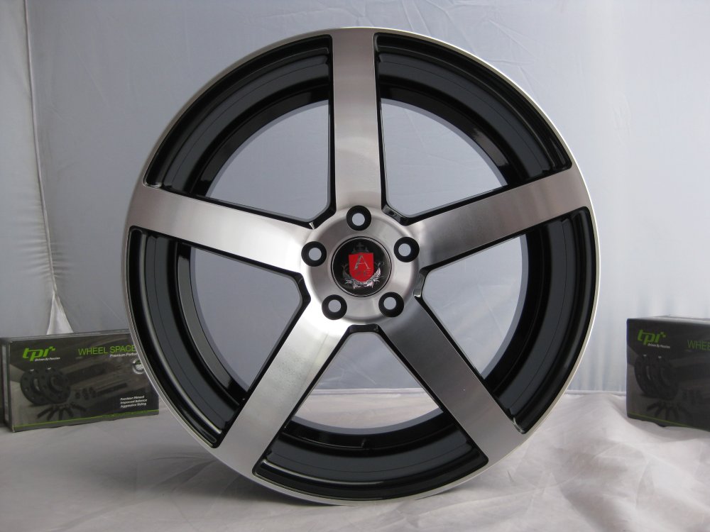 BM Autosport - New 18 Inch Axe EX18 Alloy Wheels In Gloss Black With Mac...
