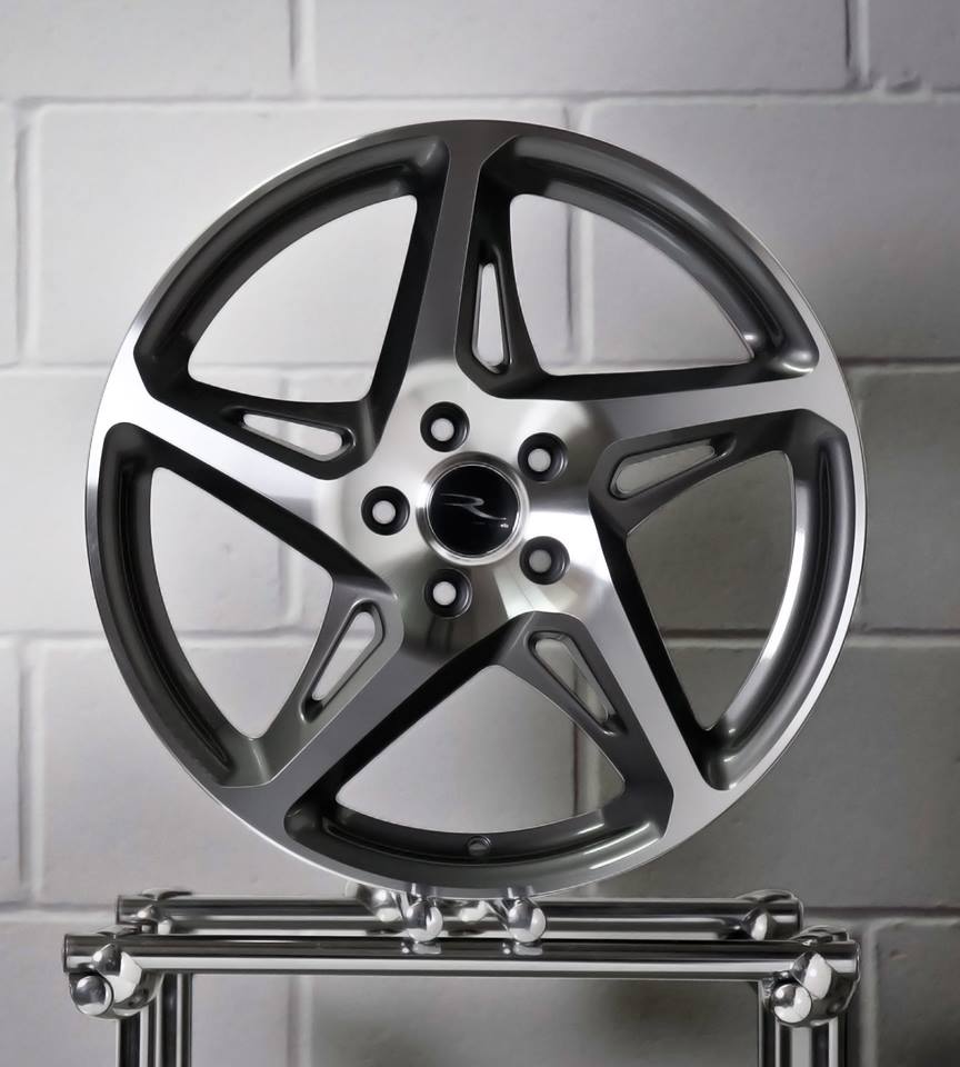 BM Autosport - NEW 19 INCH RIVER RVR R4 ALLOY WHEELS IN GUNMETAL WITH PO...