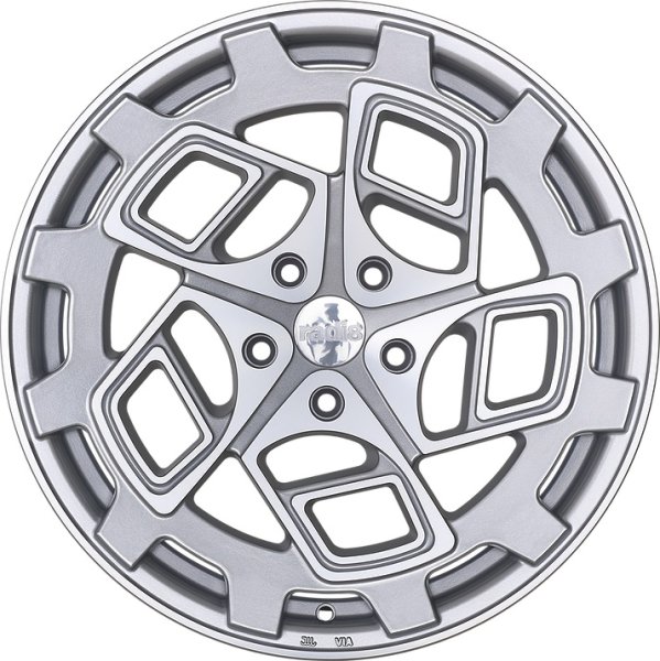 BM Autosport - NEW 19" RADI8 R8CM9 ALLOY WHEELS IN MATT SILVER WITH POLI...