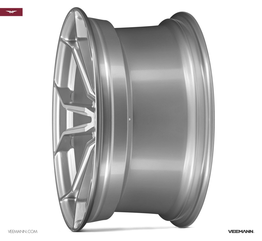 BM Autosport - NEW 20 INCH VEEMANN VC632 ALLOY WHEELS IN QUARTZ SILVER M...
