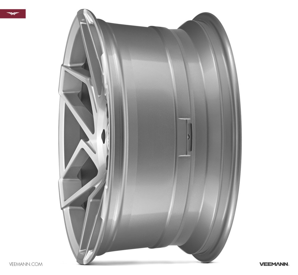 BM Autosport - NEW 20 INCH VEEMANN V-FS27R ALLOY WHEELS IN SILVER MACHIN...