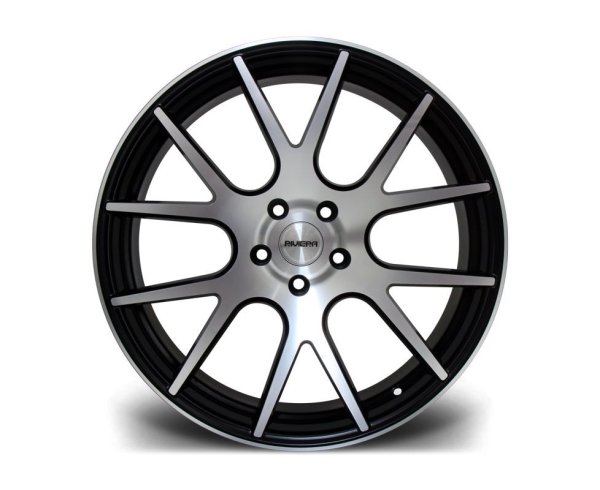 BM Autosport - NEW 20 INCH RIVIERA RV185 ALLOY WHEELS IN MATT BLACK WITH...