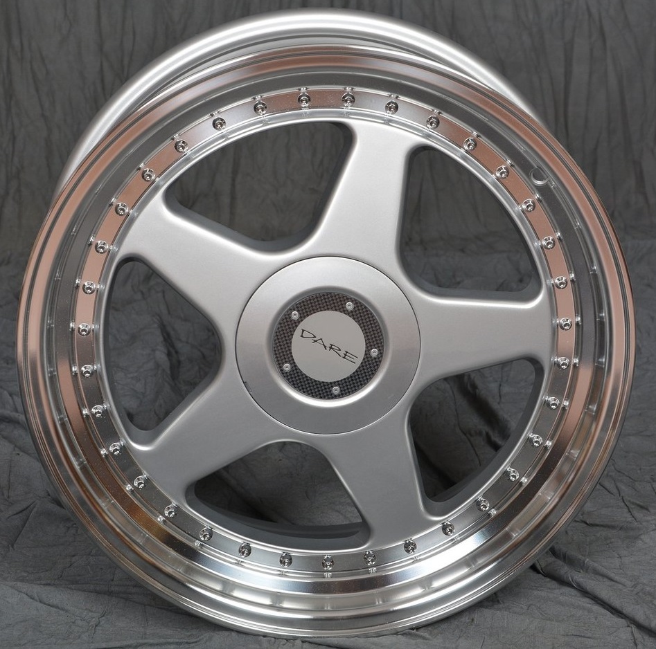 BM Autosport - NEW 19 INCH DARE DR F5 ALLOY WHEELS IN SILVER WITH POLISH...