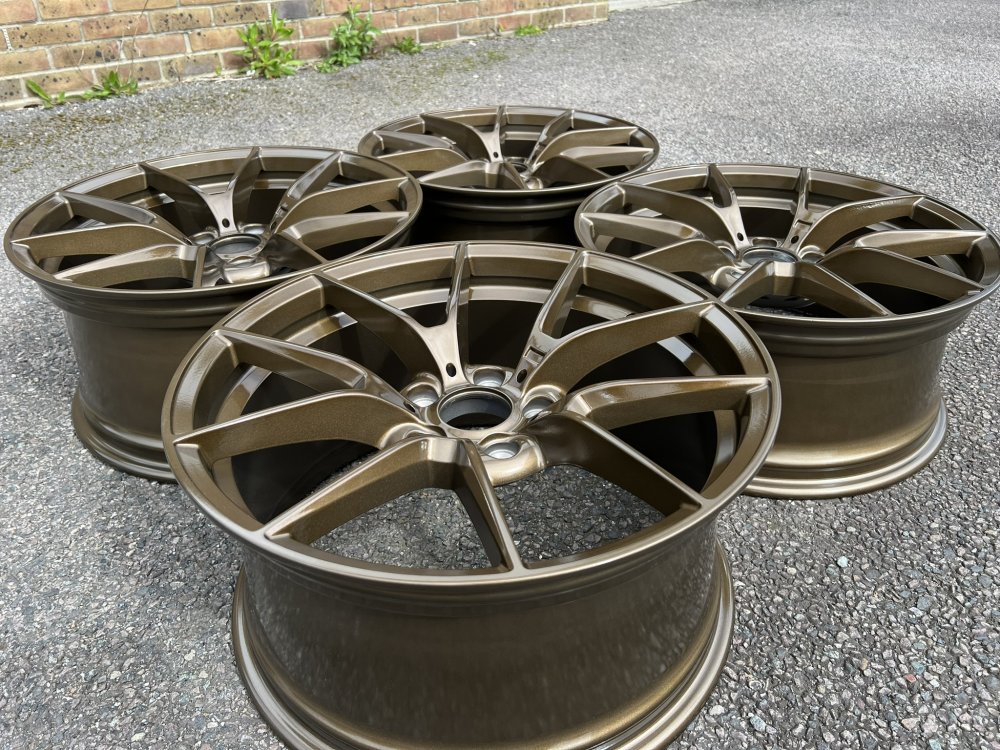 BM Autosport - New 19 Inch CS Style Alloy Wheels In Matt Bronze With Wid...