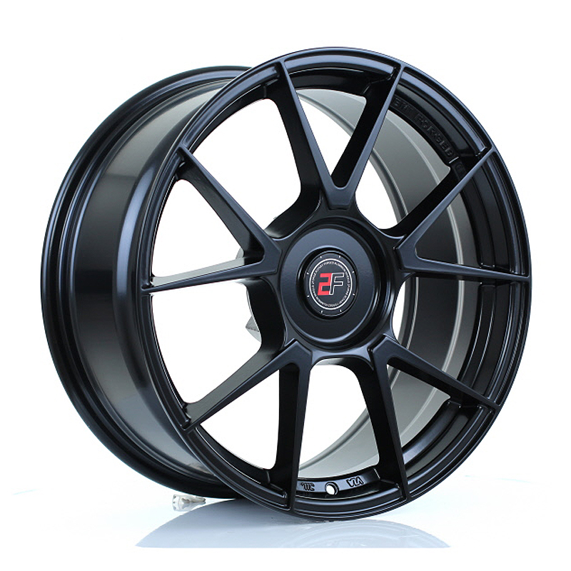 BM Autosport - New 19 Inch 2Forge ZF6 Alloy Wheels In Matt Black, Rotary...