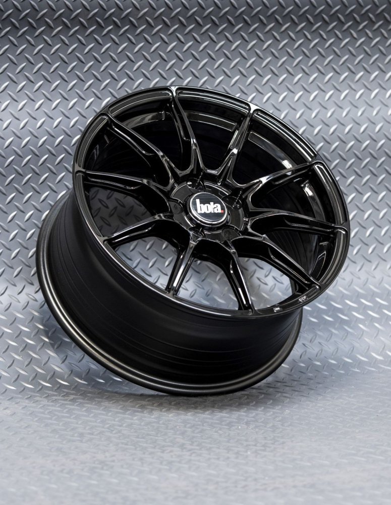 BM Autosport - New 18 Inch Bola FLB Alloy Wheels In Gloss Black, Flow Fo...
