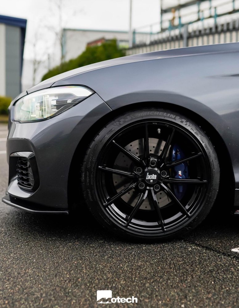 BM Autosport - New 18 Inch Bola FLC Alloy Wheels In Gloss Black, Flow Fo...