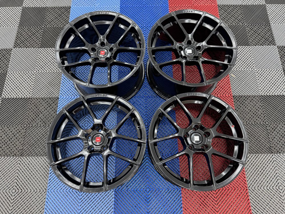 BM Autosport - New 19 Inch IspirI ISR6 Alloy Wheels In Gloss Black, Deep...