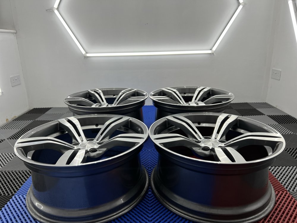 BM Autosport - Used 20 Inch Avant Garde M355 Alloy Wheels In Gunmetal Wi...