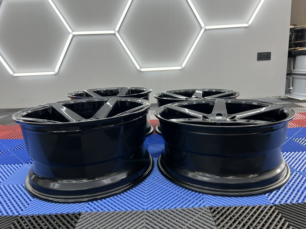 BM Autosport - NEW 20 INCH ISPIRI ISR5 ALLOY WHEELS IN GLOSS BLACK WITH ...